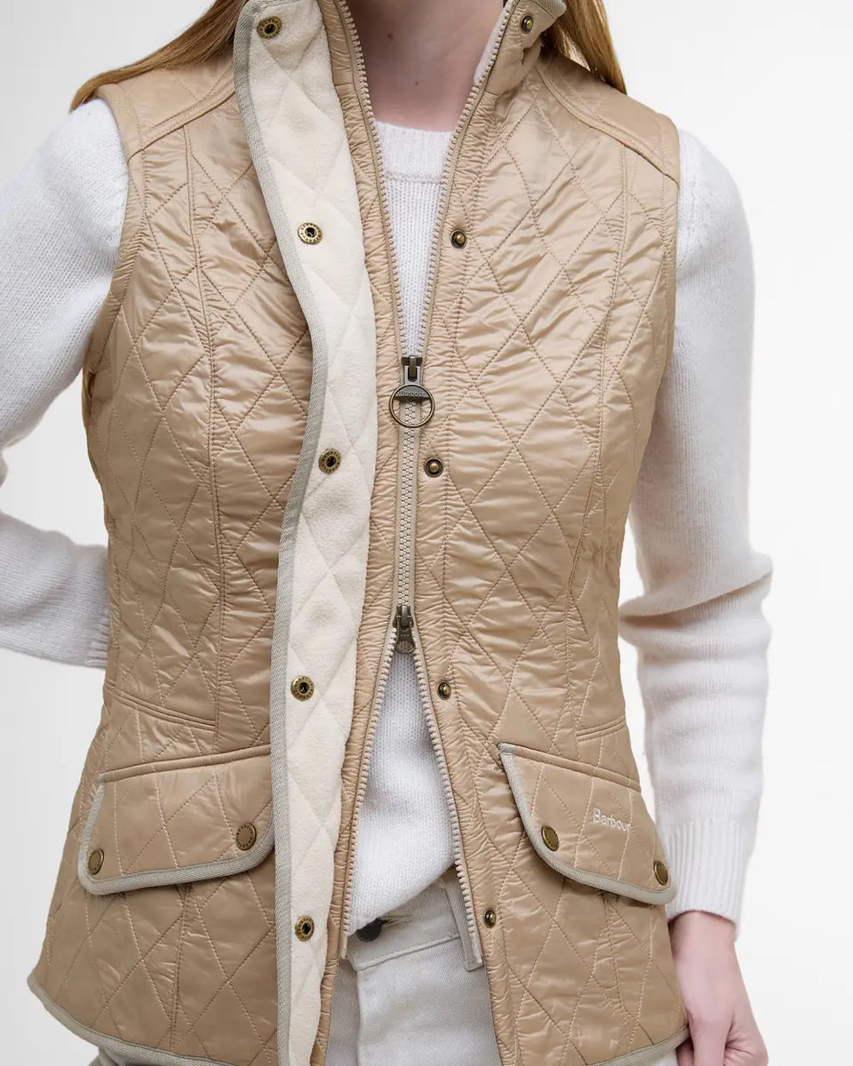 Barbour LADIES Cavalry Gilet - Light Fawn – Chancellor's