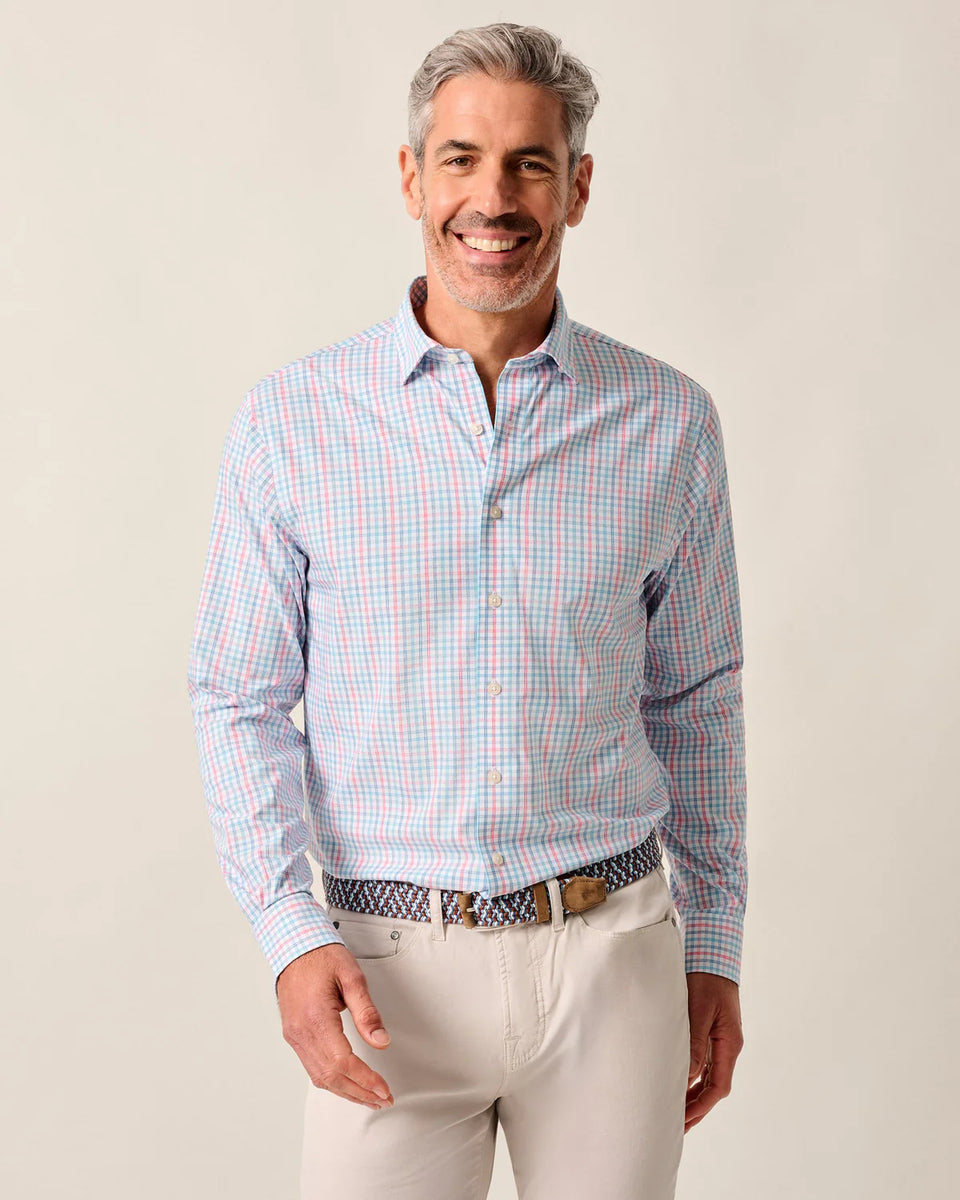 Johnnie-O Everyday Performance Button Down Shirt - Han - White ...