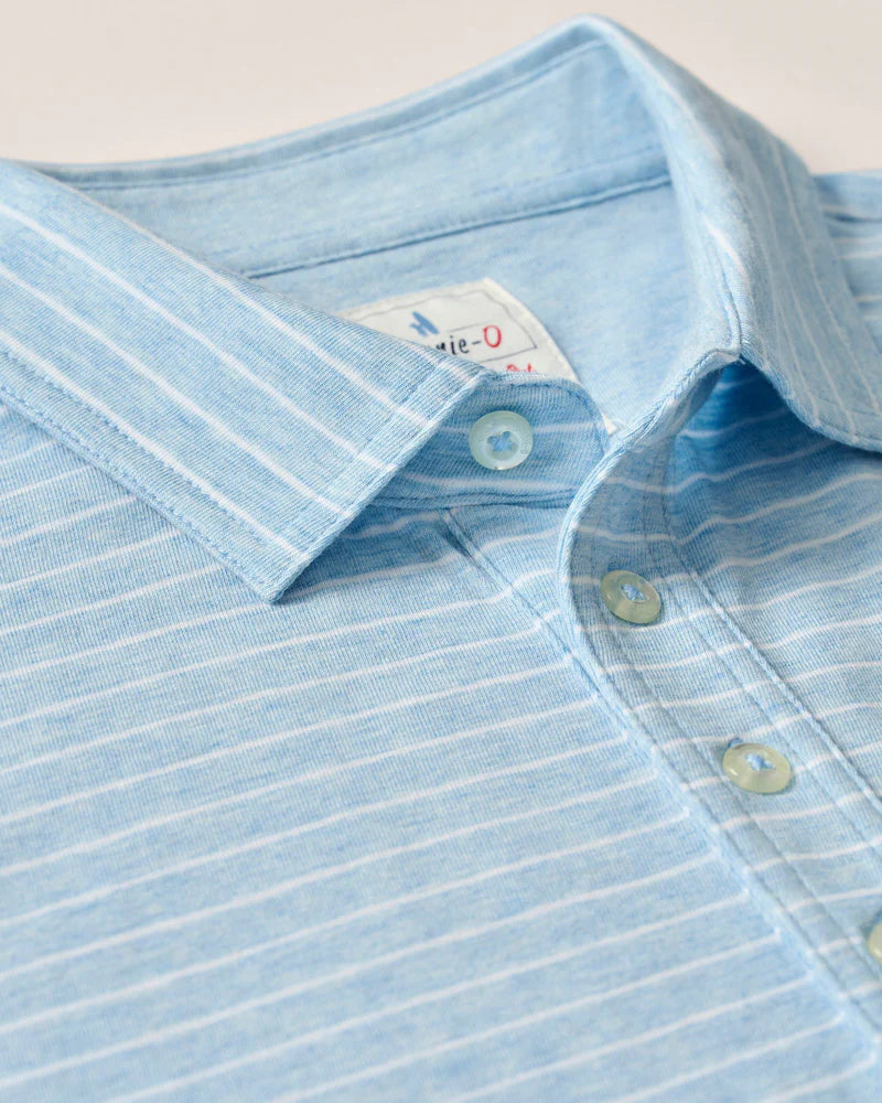 Johnnie-O Original 4-Button Polo - Ryan - Cloud Blue – Chancellor's