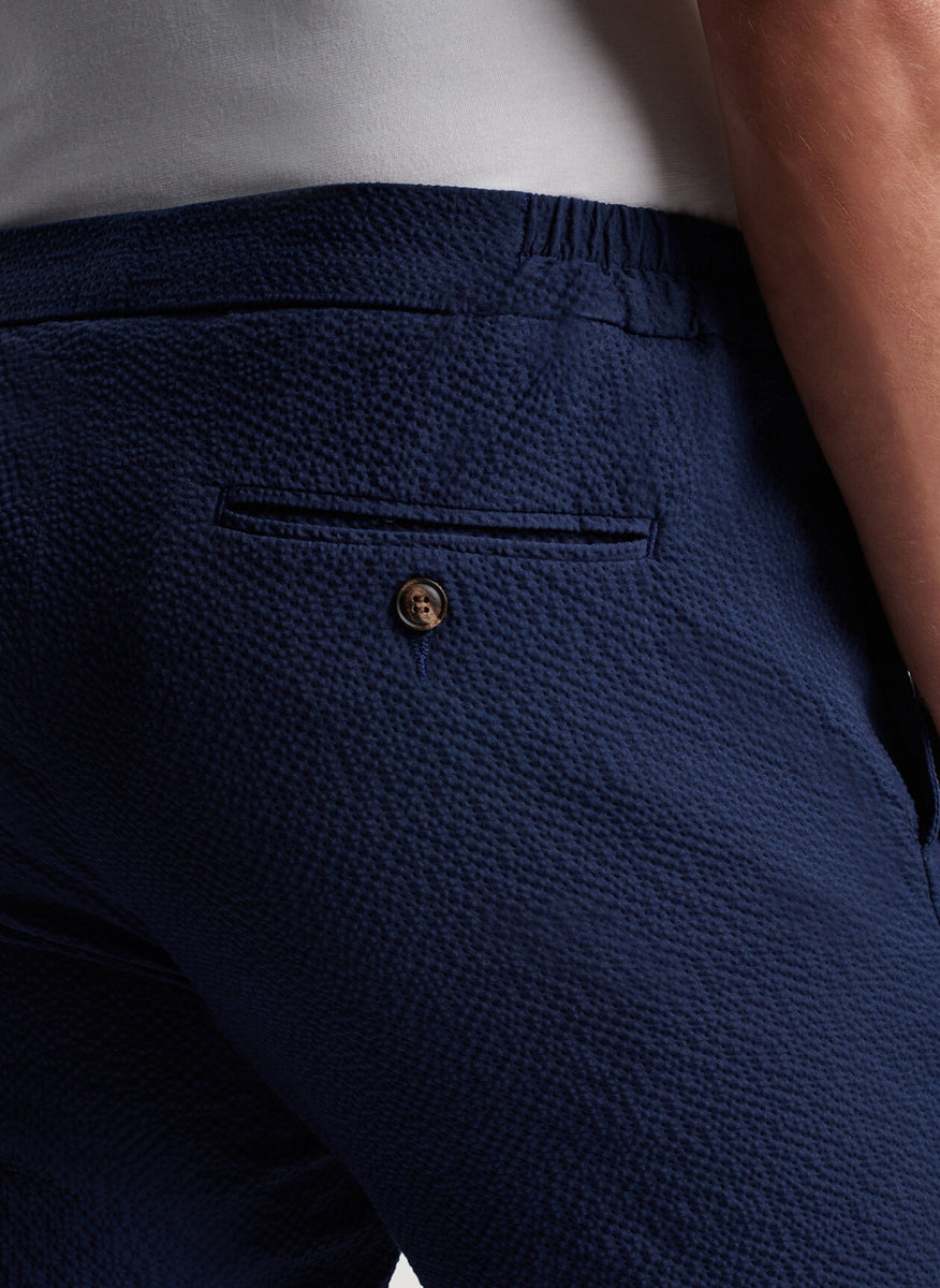 Peter Millar Smith Seersucker Pant - Navy – Chancellor's