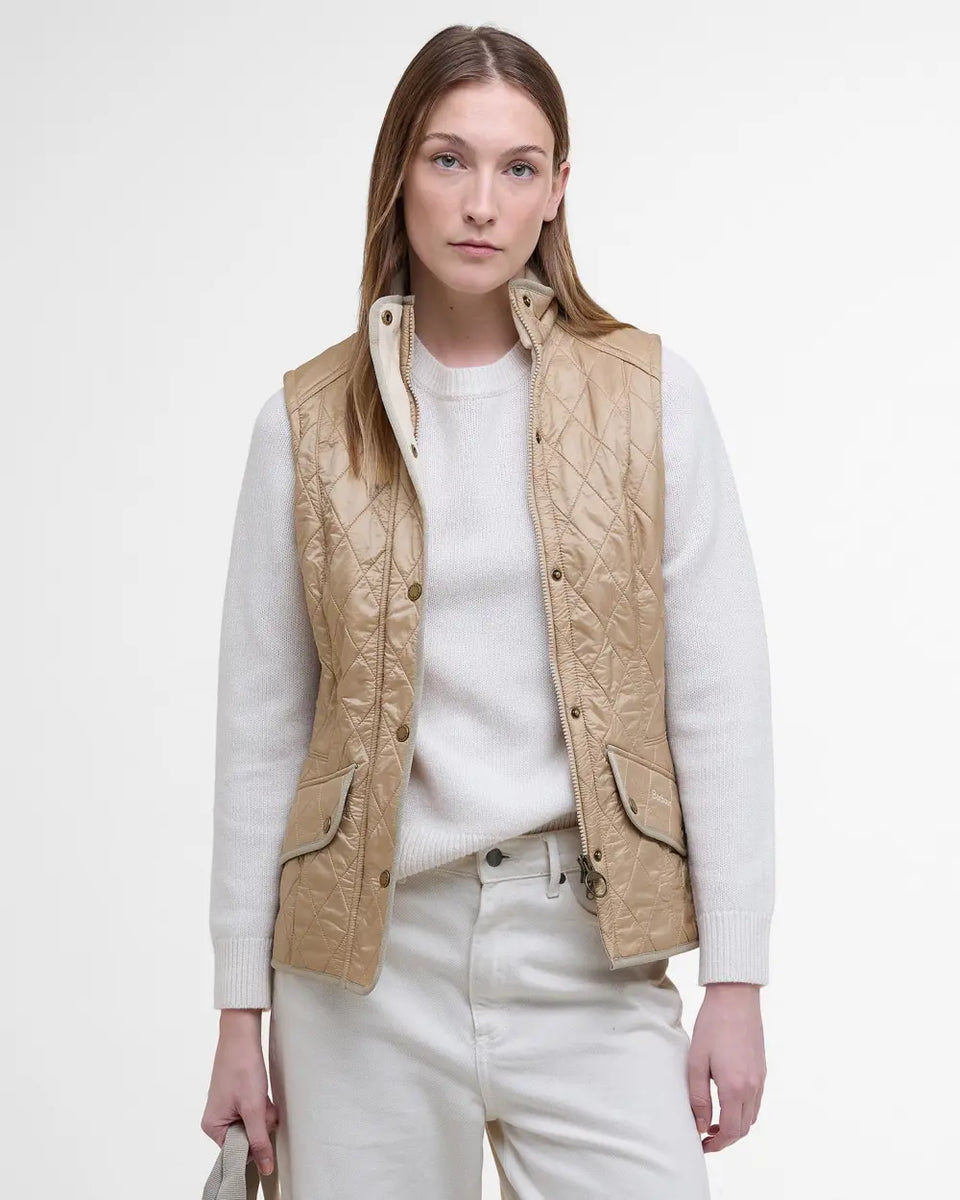 Barbour LADIES Cavalry Gilet - Light Fawn – Chancellor's